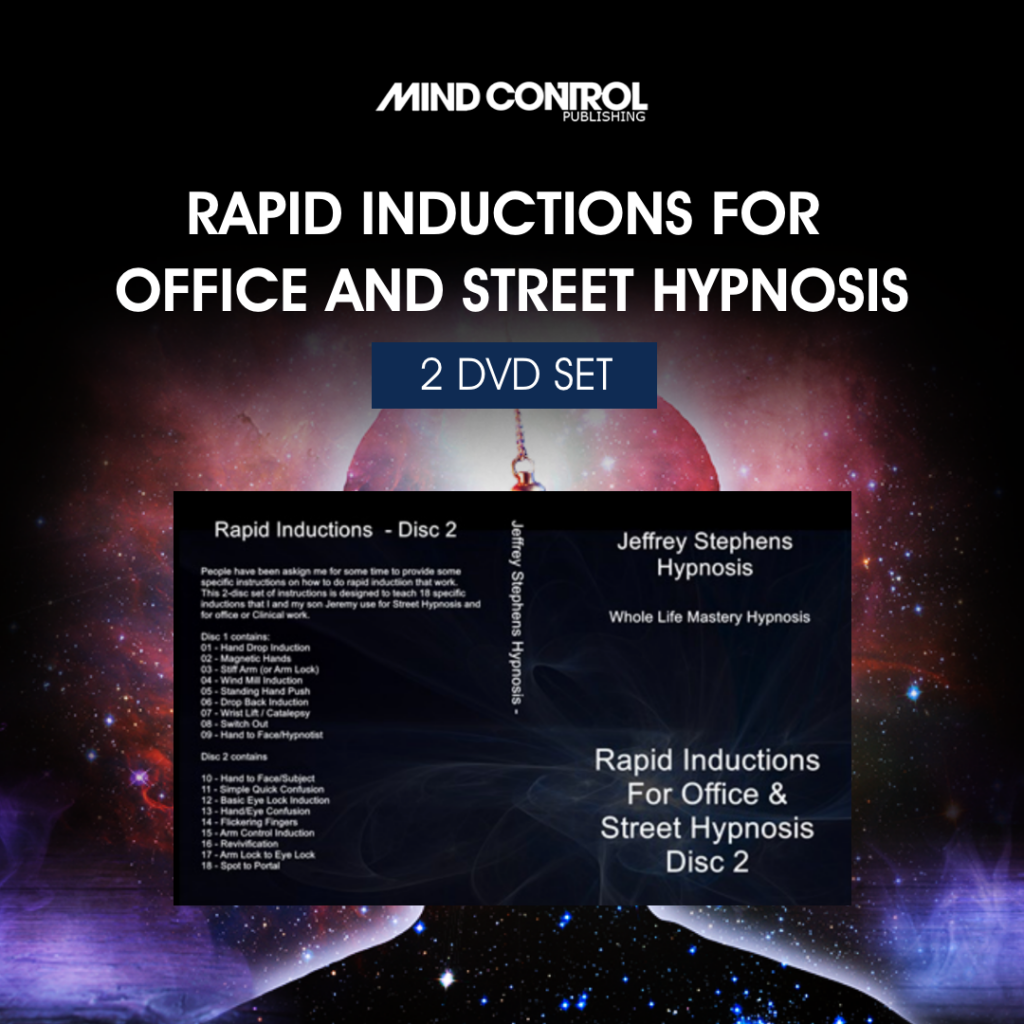RAPID INDUCTIONS FOR OFFICE AND STREET HYPNOSIS 2 DVD SET - Mind ...
